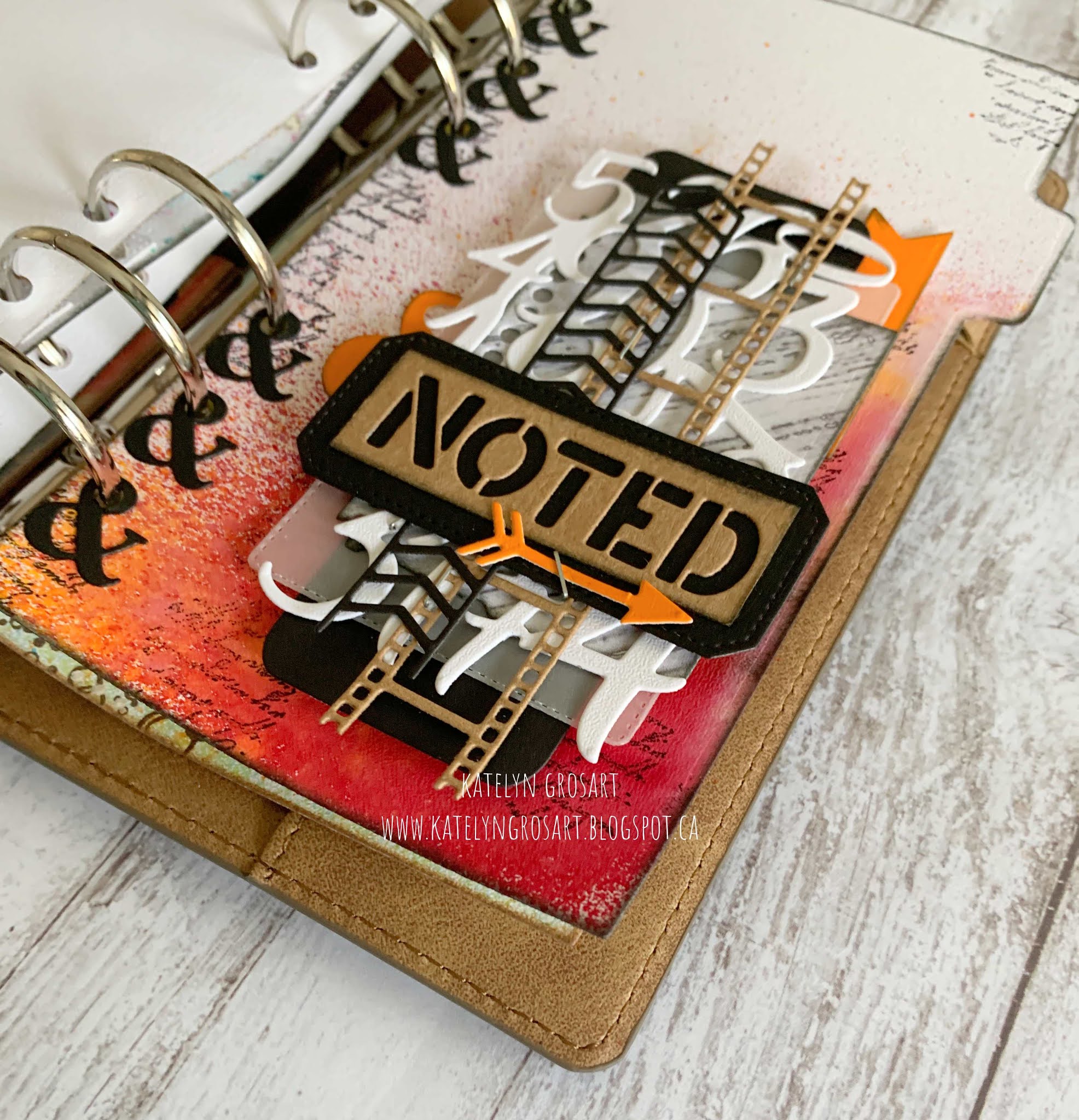 A Creative Journey: Noted Sidekick Essentials Planner Page