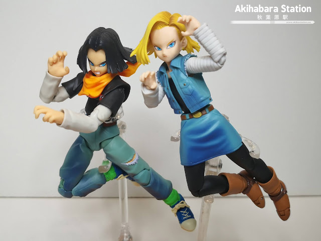 Figuras Review De Los S H Figuarts Android 17 Y Android 18 Event