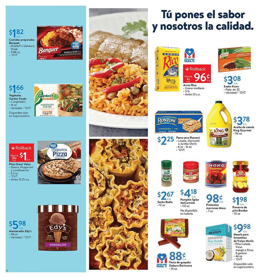 Ahorros Diarios Usando Cupones: Especiales en las tiendas Walmart ...