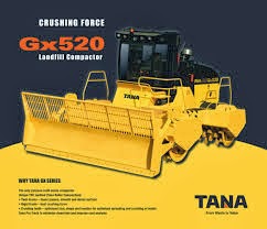 Maarakennus koneita.: TANA / TANA COMBACTORS