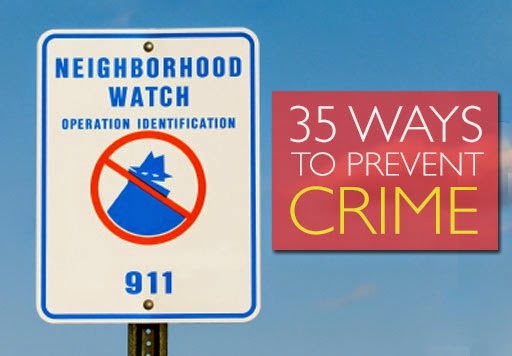 Crime Prevention Info Collection: 35 WAYS TO PREVENT CRIME