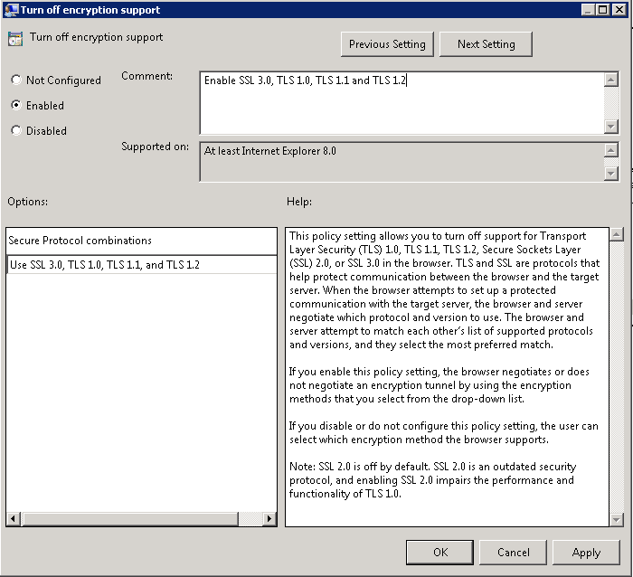 How to test tls 1.2 .net - acatv