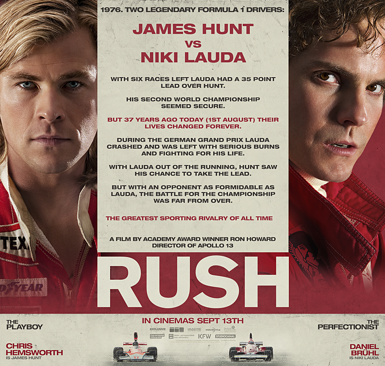 Talking about F1: The F1 blog: Rush Review - 1976 and all that