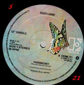 Studio 21: SUZI LANE - HARMONY ( Extended ) 1979