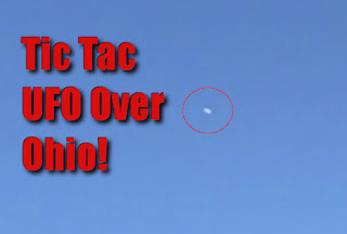 TicTac Shaped UFO Over Ohio ~ The Crypto Crew