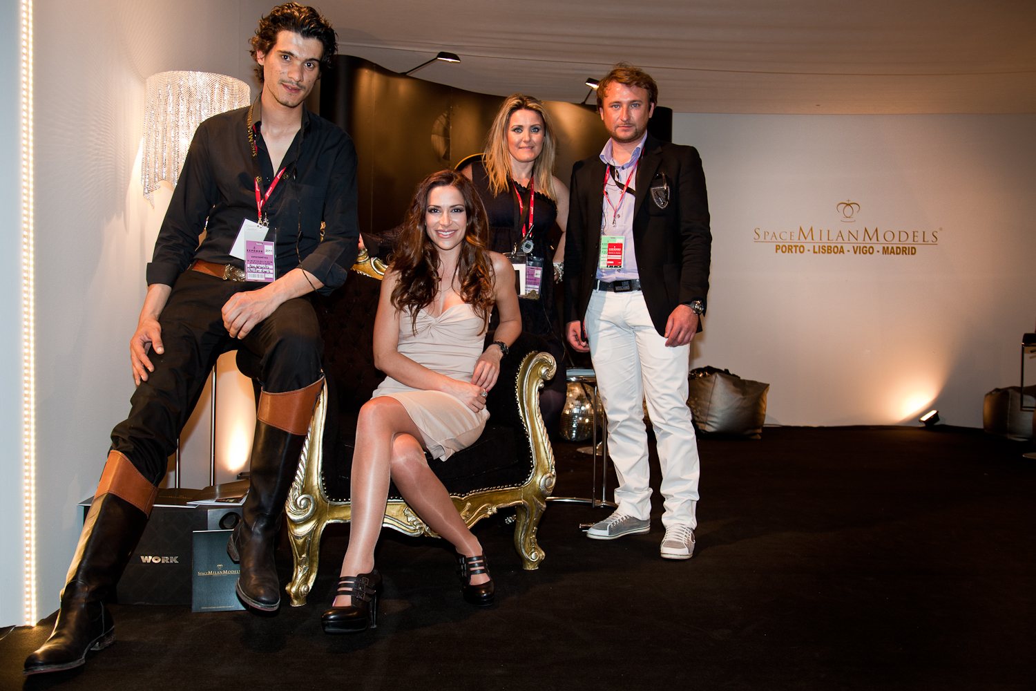 Space Milan Models: Abril 2011