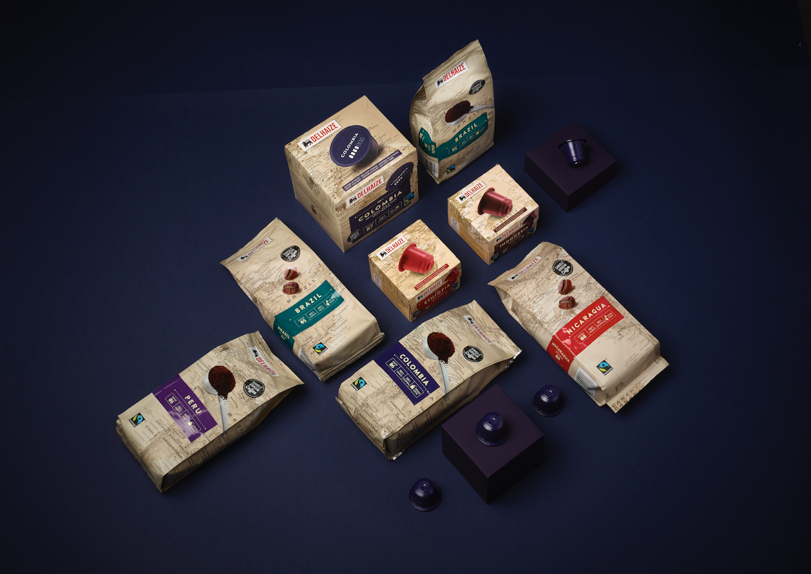 DELHAIZE Fair Trade Coffee – Packaging Of The World