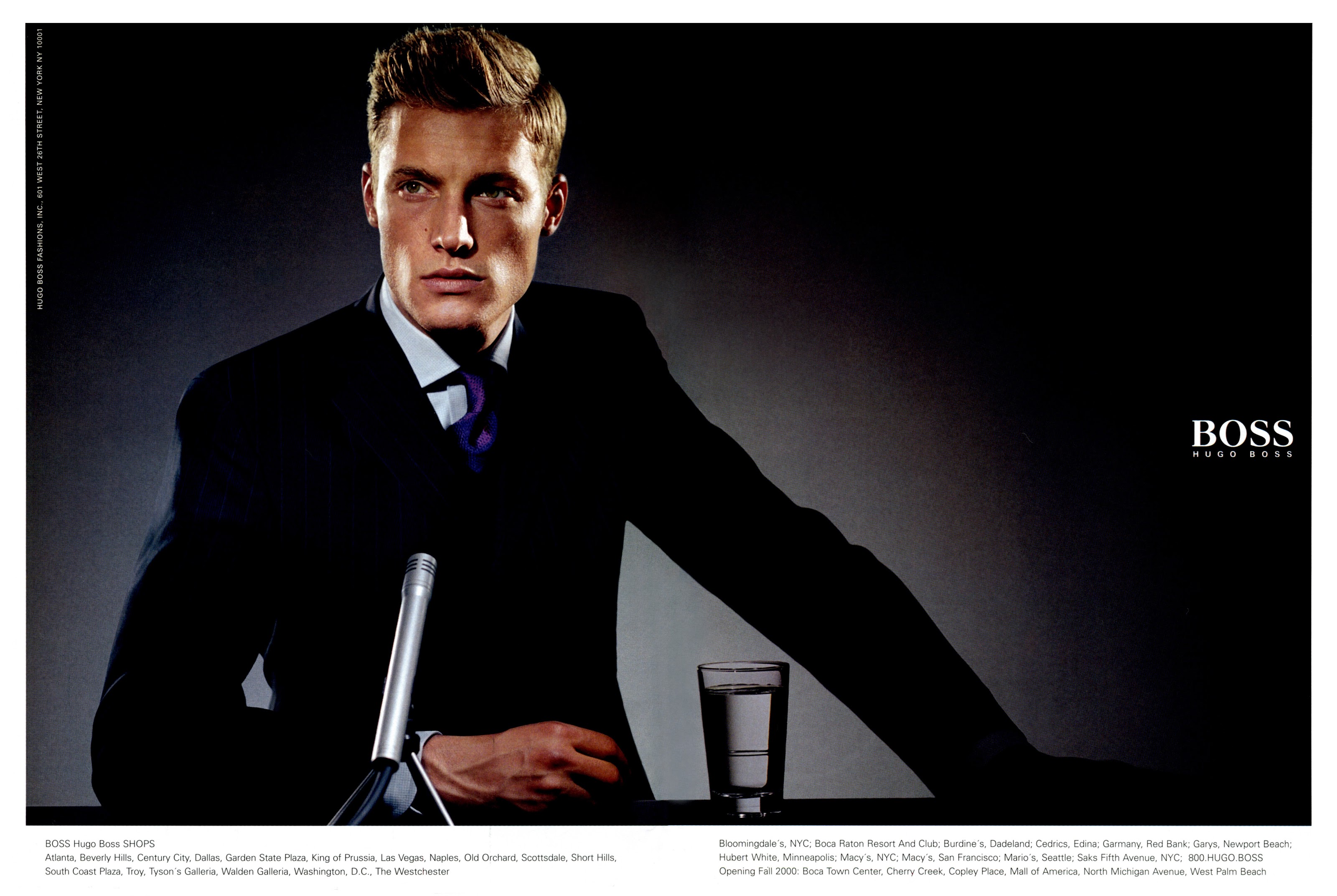 CAMPAIGN: HUGO BOSS MEN FW 2000