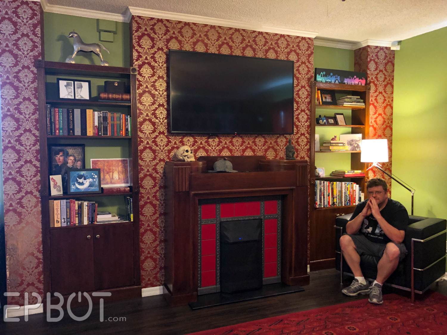 EPBOT: FINAL REVEAL: The Sherlock Room Over Two Years In The Making!