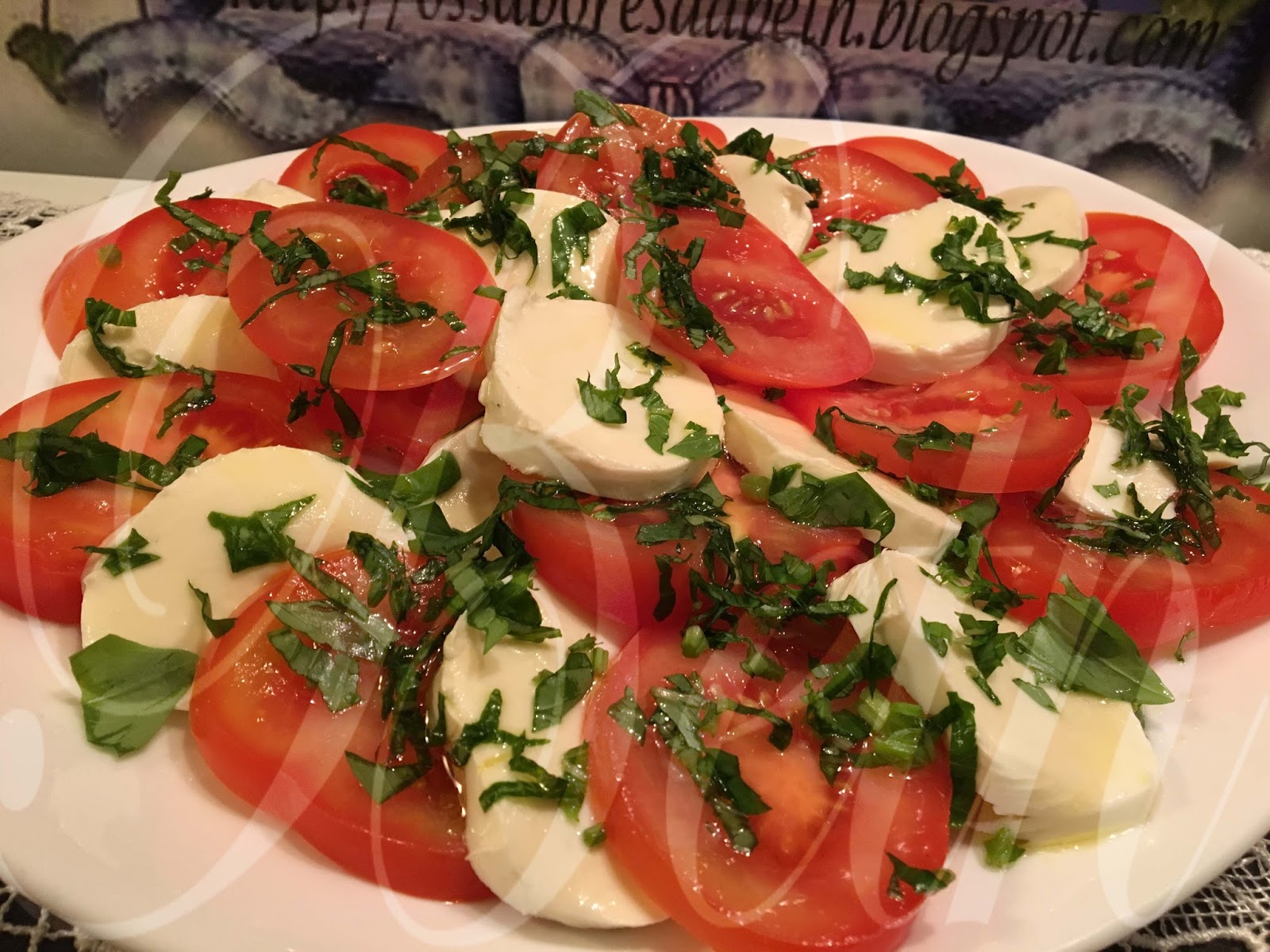 .: Salada Tomate Mozzarella / Salade Tomate Mozzarella