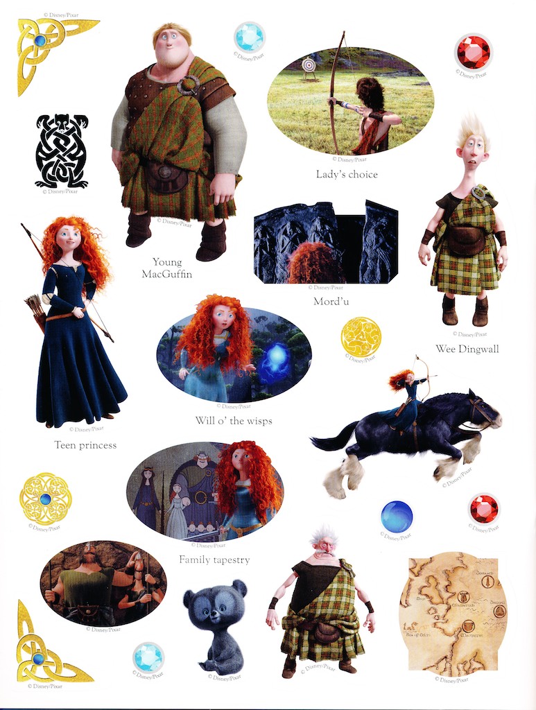 Brave Ultimate Sticker Book Review | Pixar Post