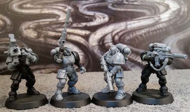 Chucking Monkeys: Primaris Scout Conversions