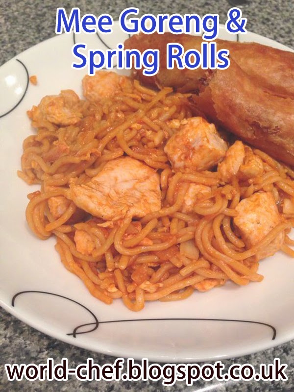 Malaysian Recipes | Mee Goreng & Spring Rolls | World Chef