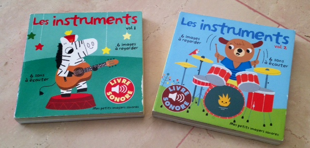 Maman Zest: Les instruments (Volumes 1 et 2) - Mes petits imagiers sonores - Gallimard Jeunesse