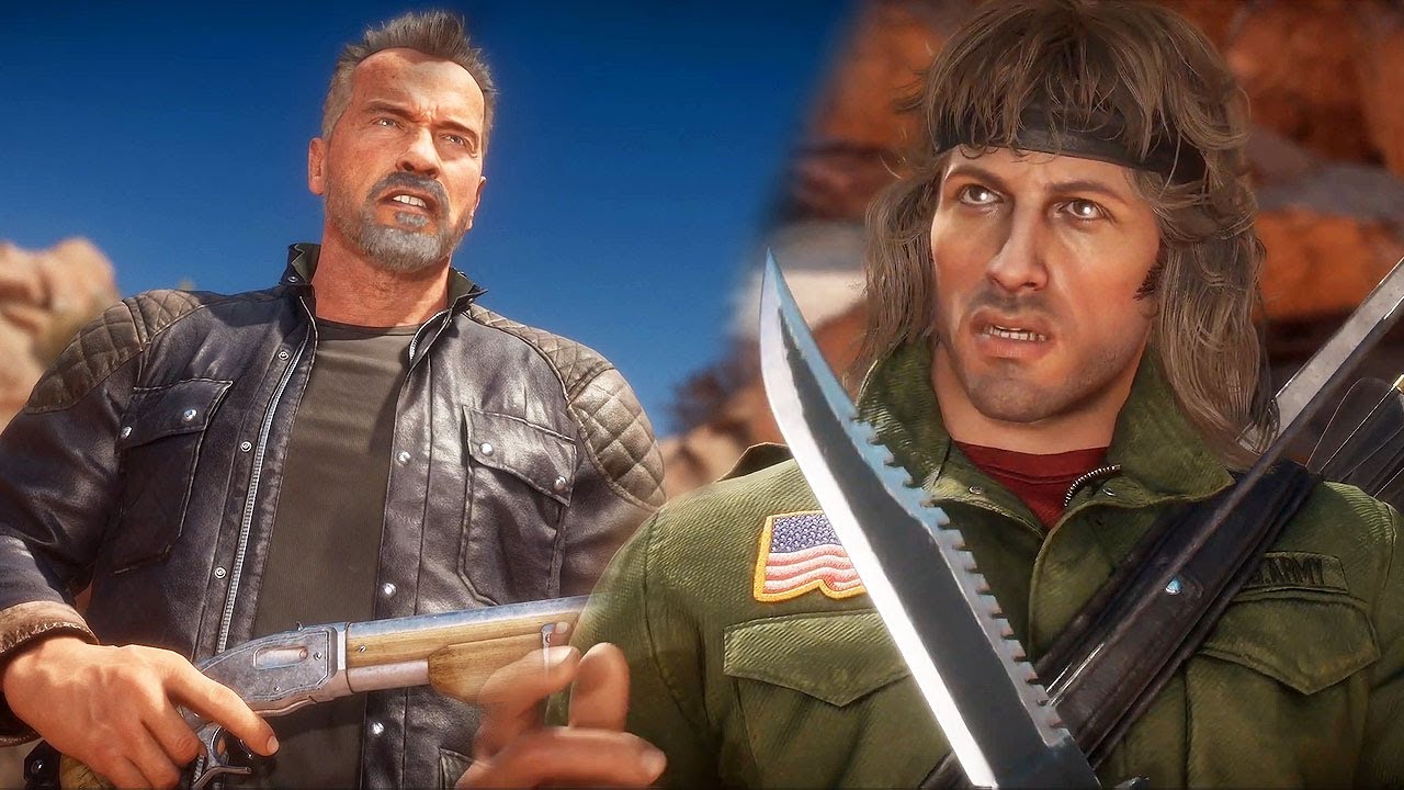 Mira el épico enfrentamiento entre Rambo y Terminator en este tráiler ...