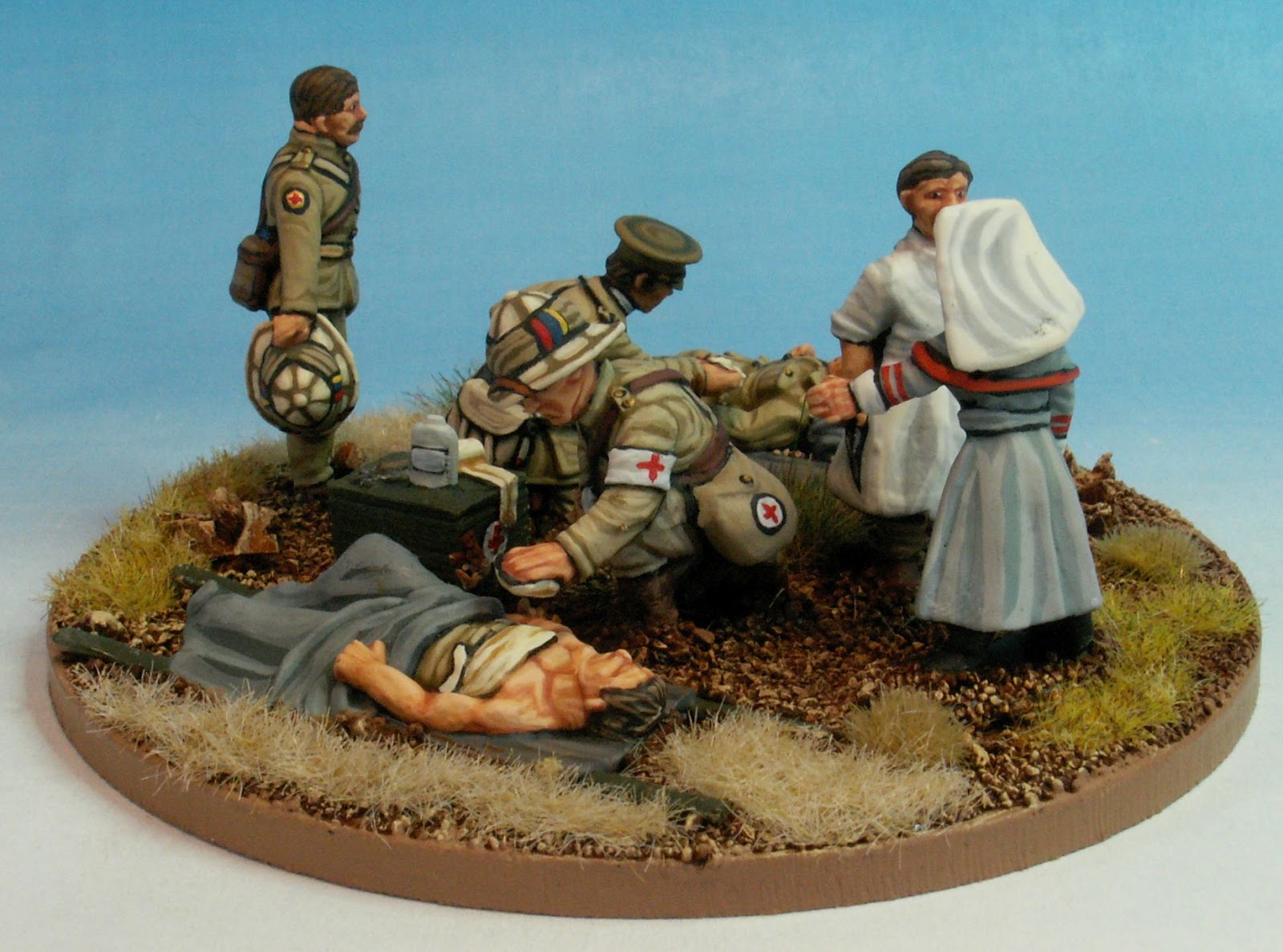 Over Open Sights: WW1 British Imperial Medical Aid Station 2.