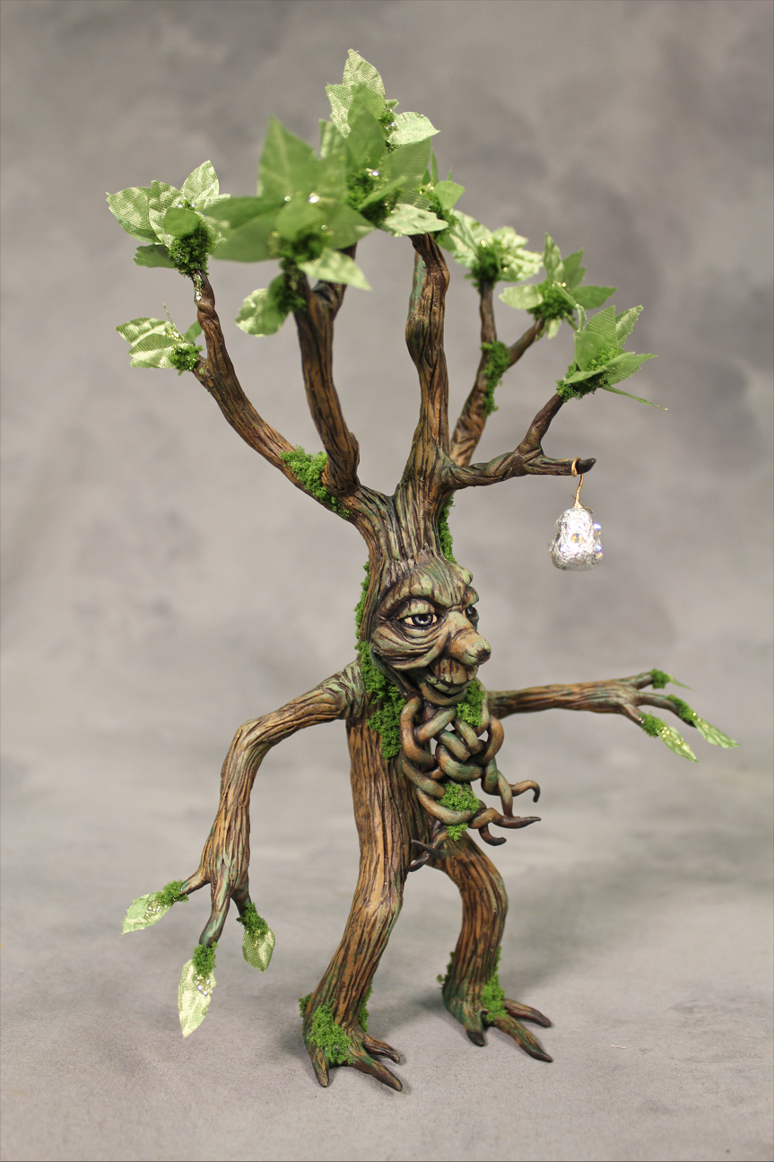 Fairy Willow's Troll Factory: Nottingham Troll Tree Ent with Silver ...