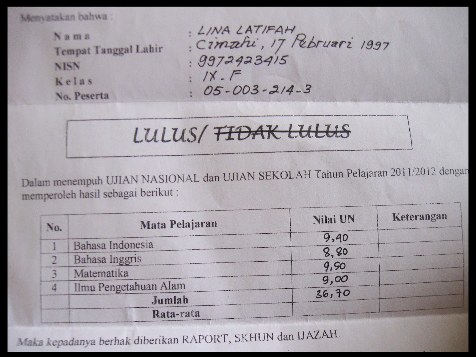 SLICE OF LIFE: PAK POS.. OH PAK POS..