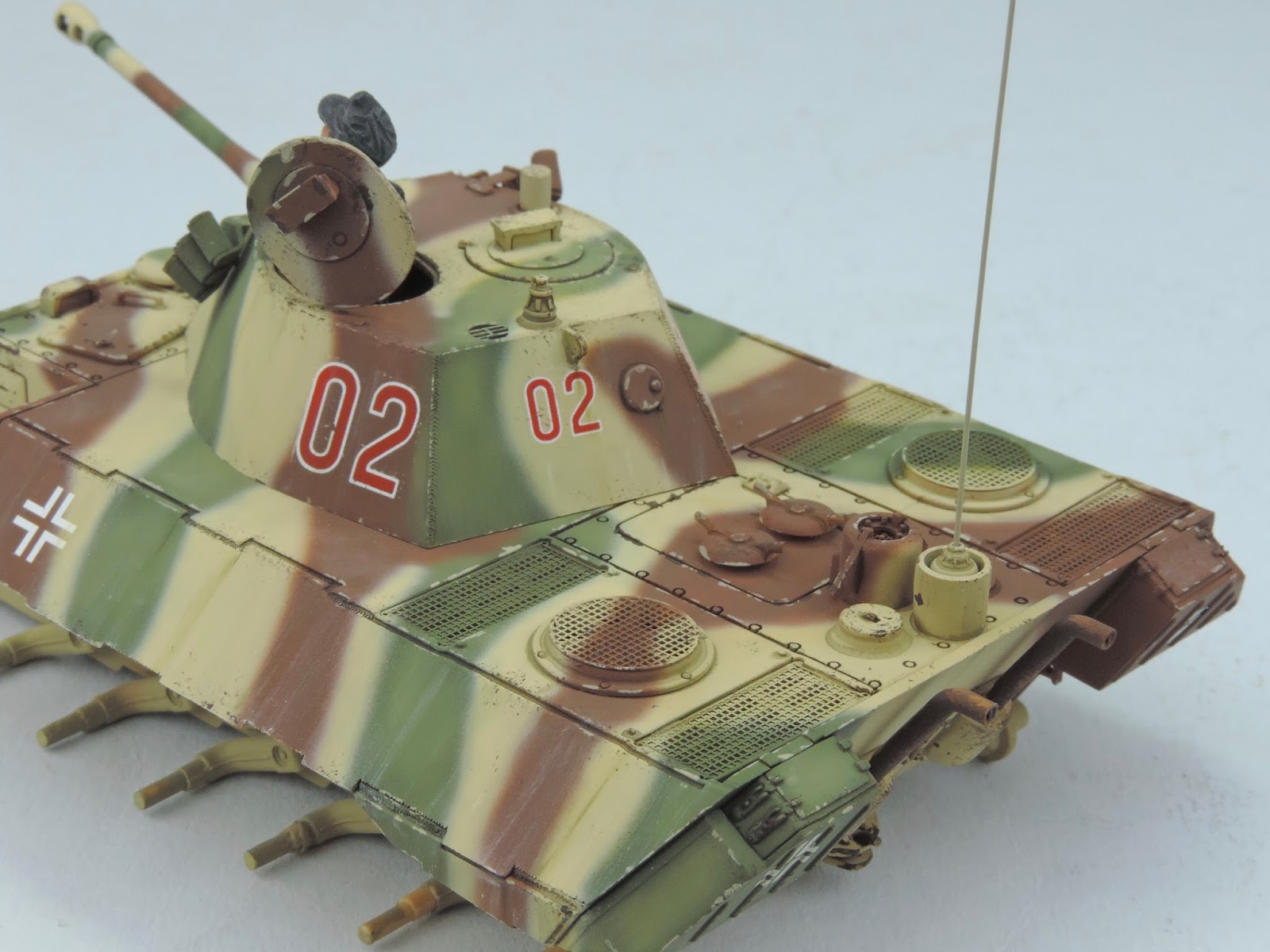 Pete's Model World : VK1602 Paper Panzer Weathering