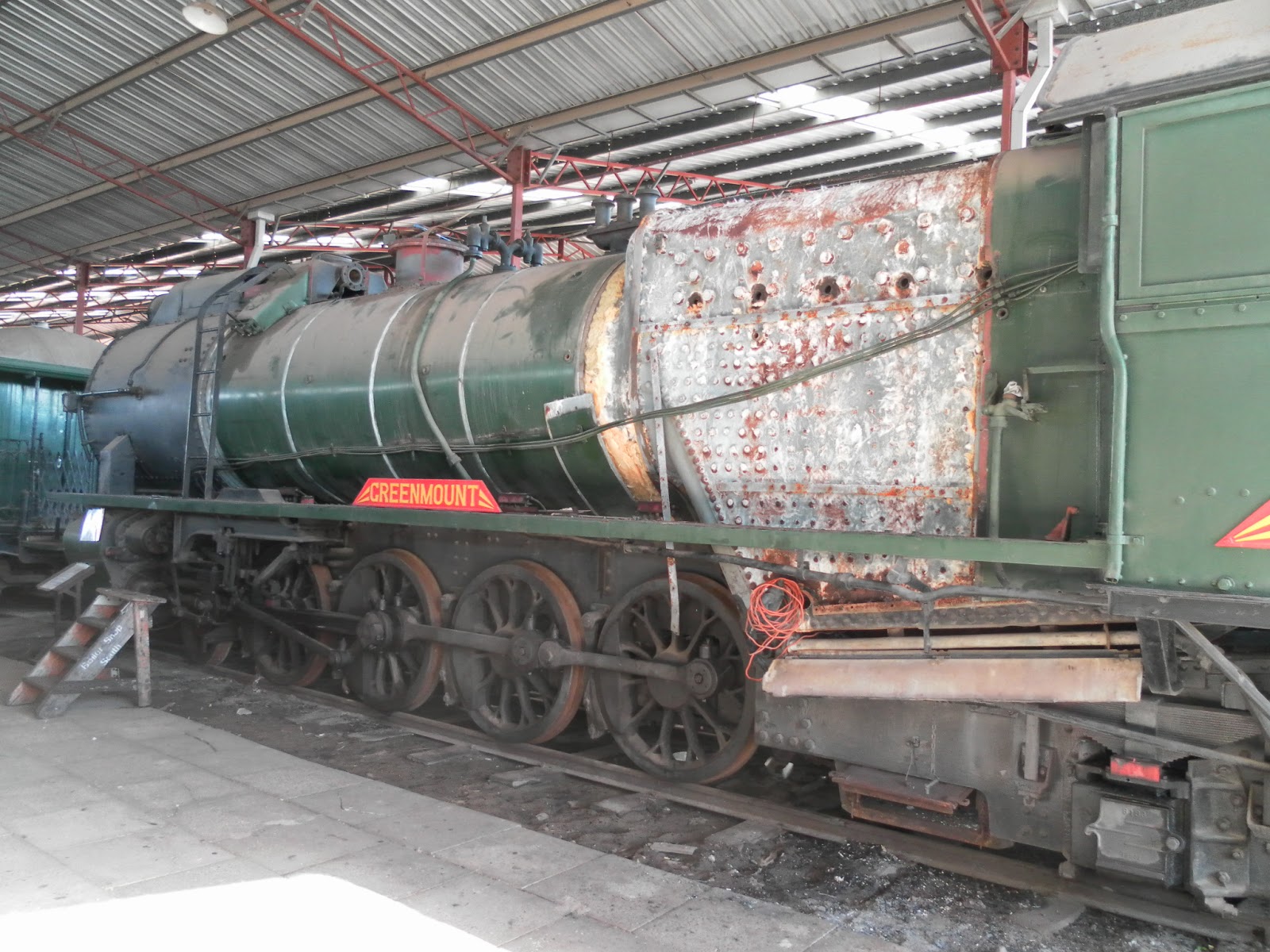 S549 - WAGR Steam Locomotive - That Was Then, This is Now, Look Forward ...