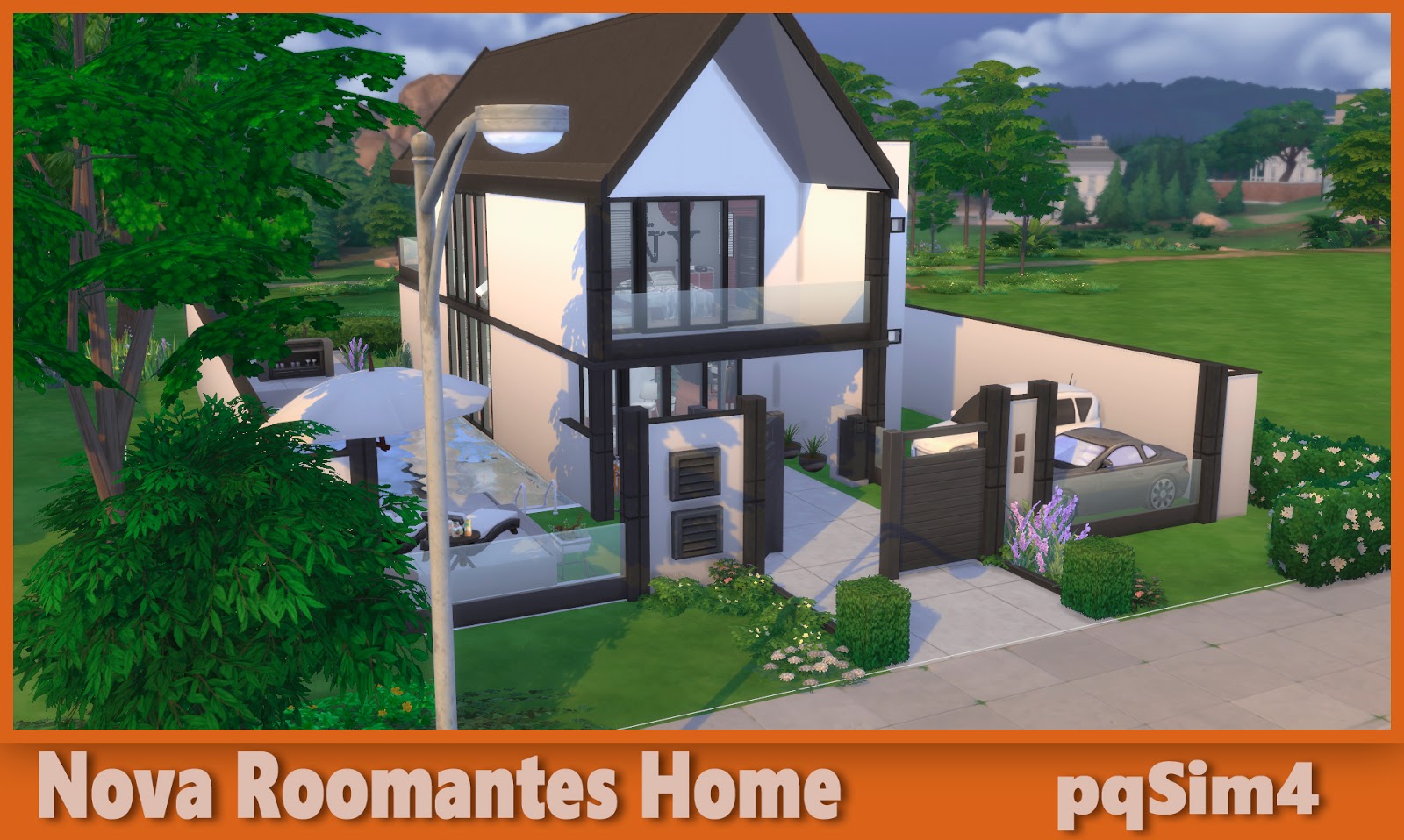 Nova Roomantes Home. The Sims 4 Speed Build.