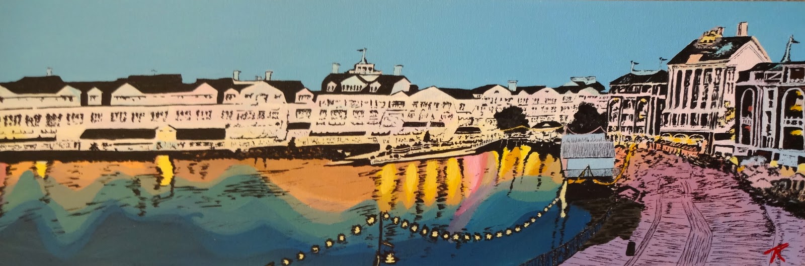 The Running Paintbrush: The Boardwalk