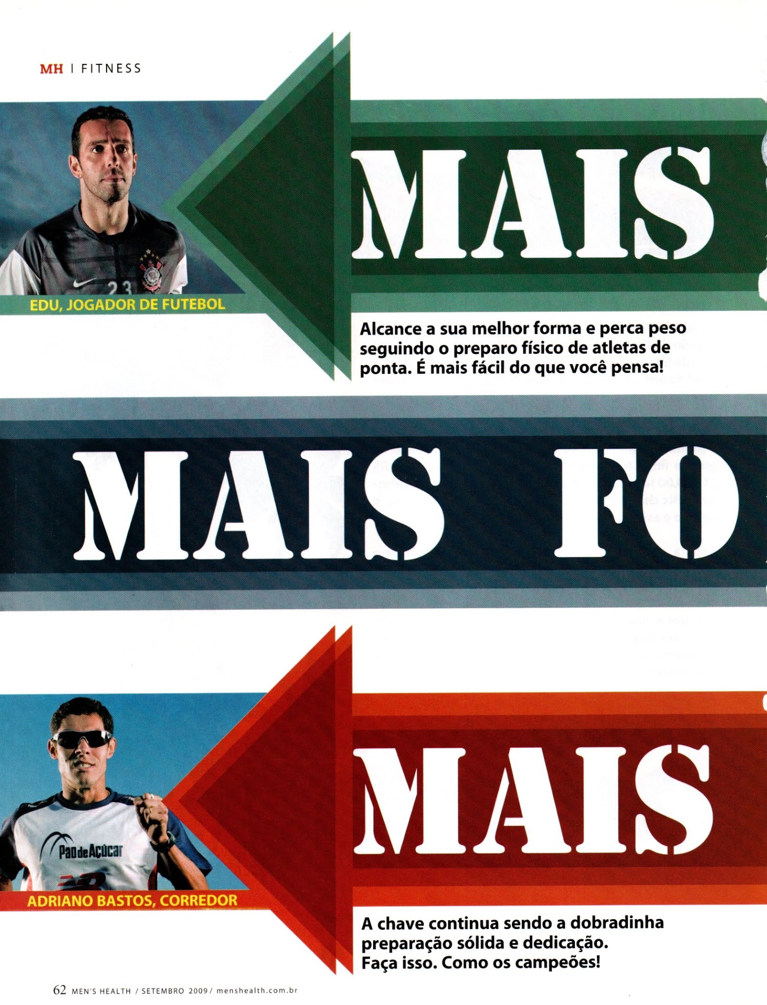 Revista Men's Health: Mais rápido, Mais forte... Mais magro!