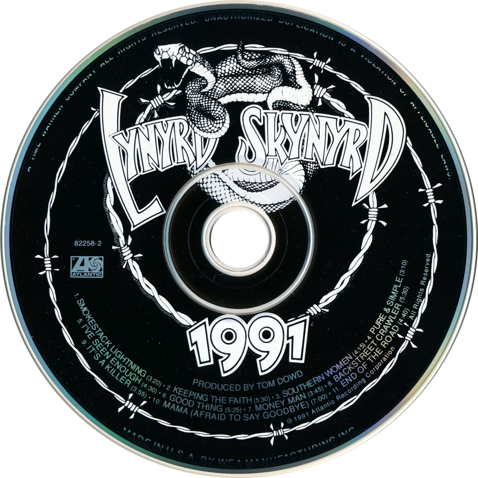1991 Lynyrd Skynyrd 1991 - Lynyrd Skynyrd - Rockronología