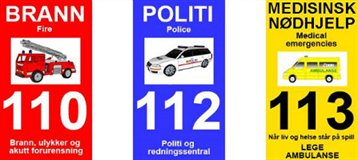 Borettslaget Horizont I: Brann instruks