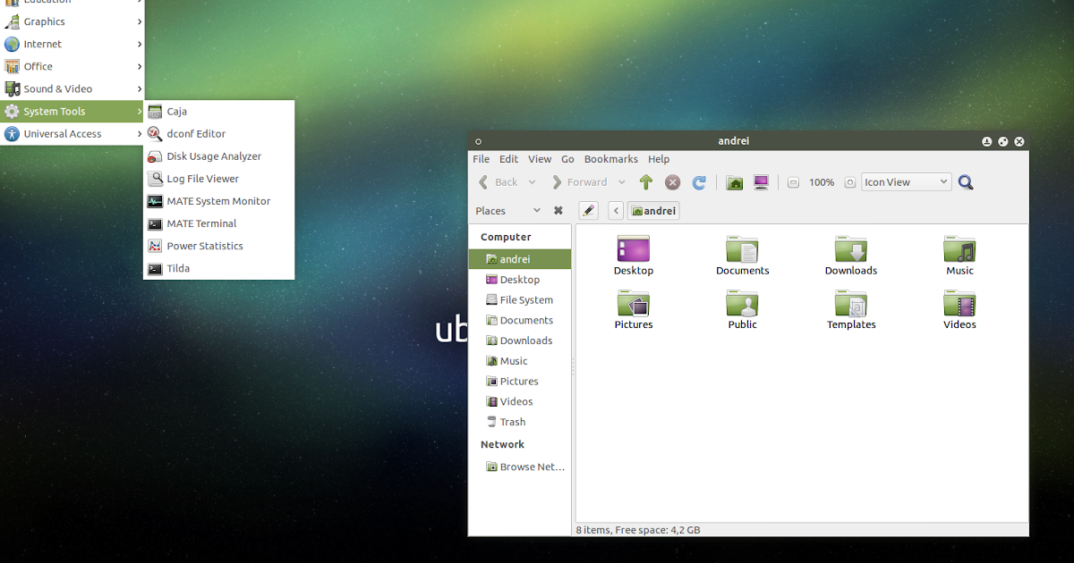 Ubuntu MATE 15.04 Vivid Vervet Alpha 2 Released ~ Web Upd8: Ubuntu ...