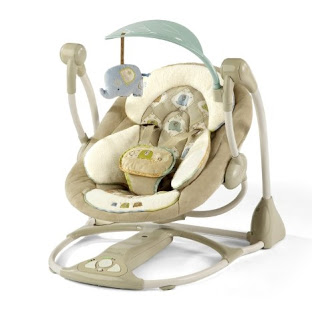 Baby Swing Zone: Bright Starts Kashmir Ingenuity Full Size Cradle Swing ...