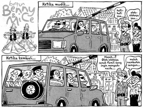 TamtomoVision: Kartun Benny & Mice Edisi Oleh-Oleh Mudik Lebaran