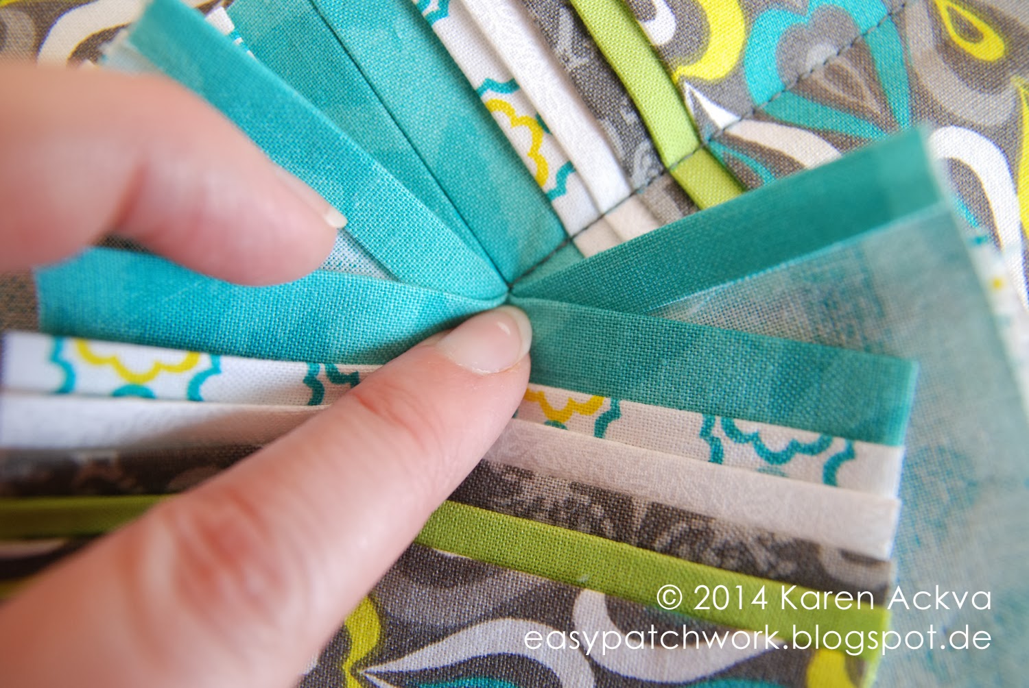easypatchwork with Karen Ackva: 5 tips for better fancy folded stars