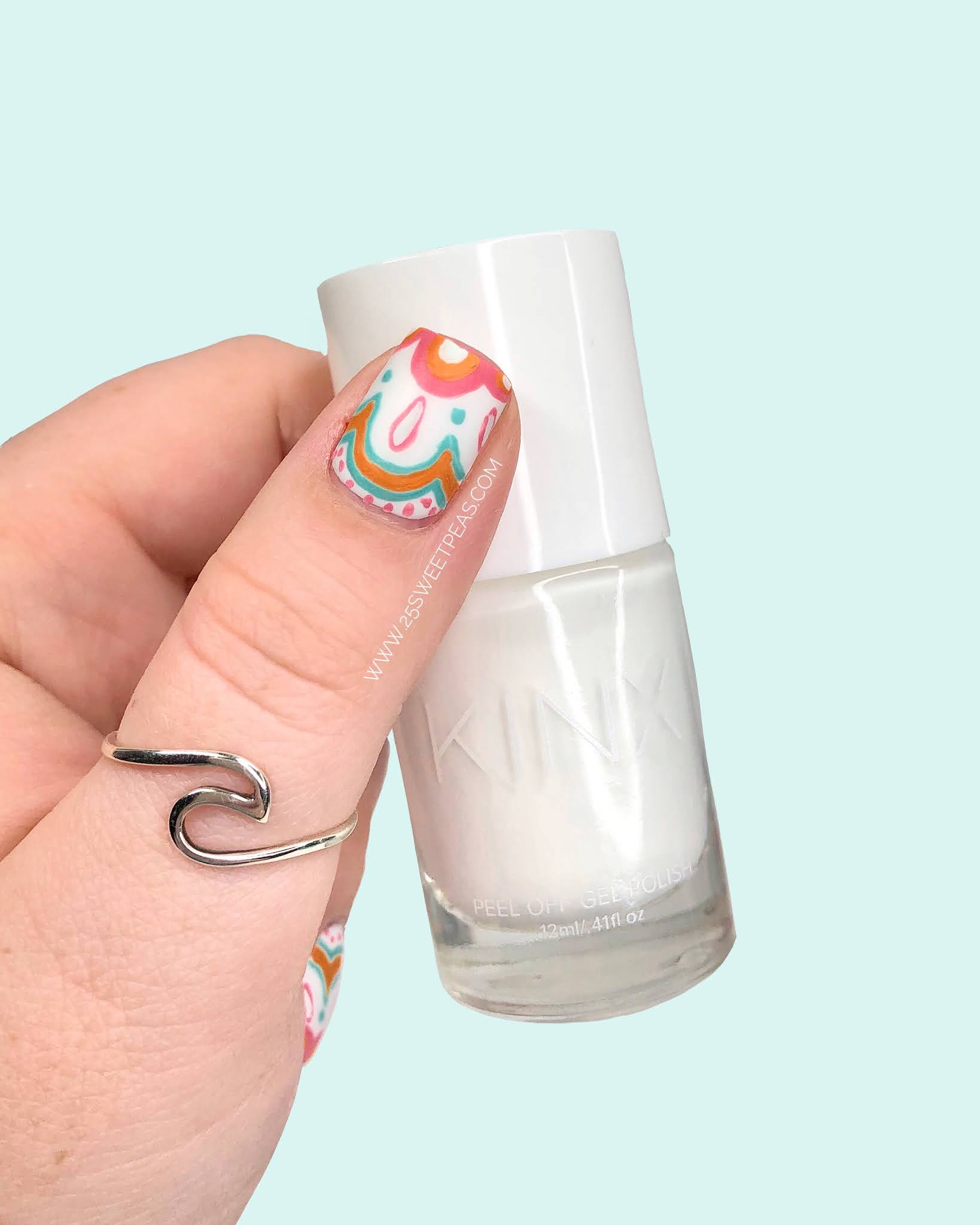 Moroccan Tile Inspired Nail Art — 25 Sweetpeas
