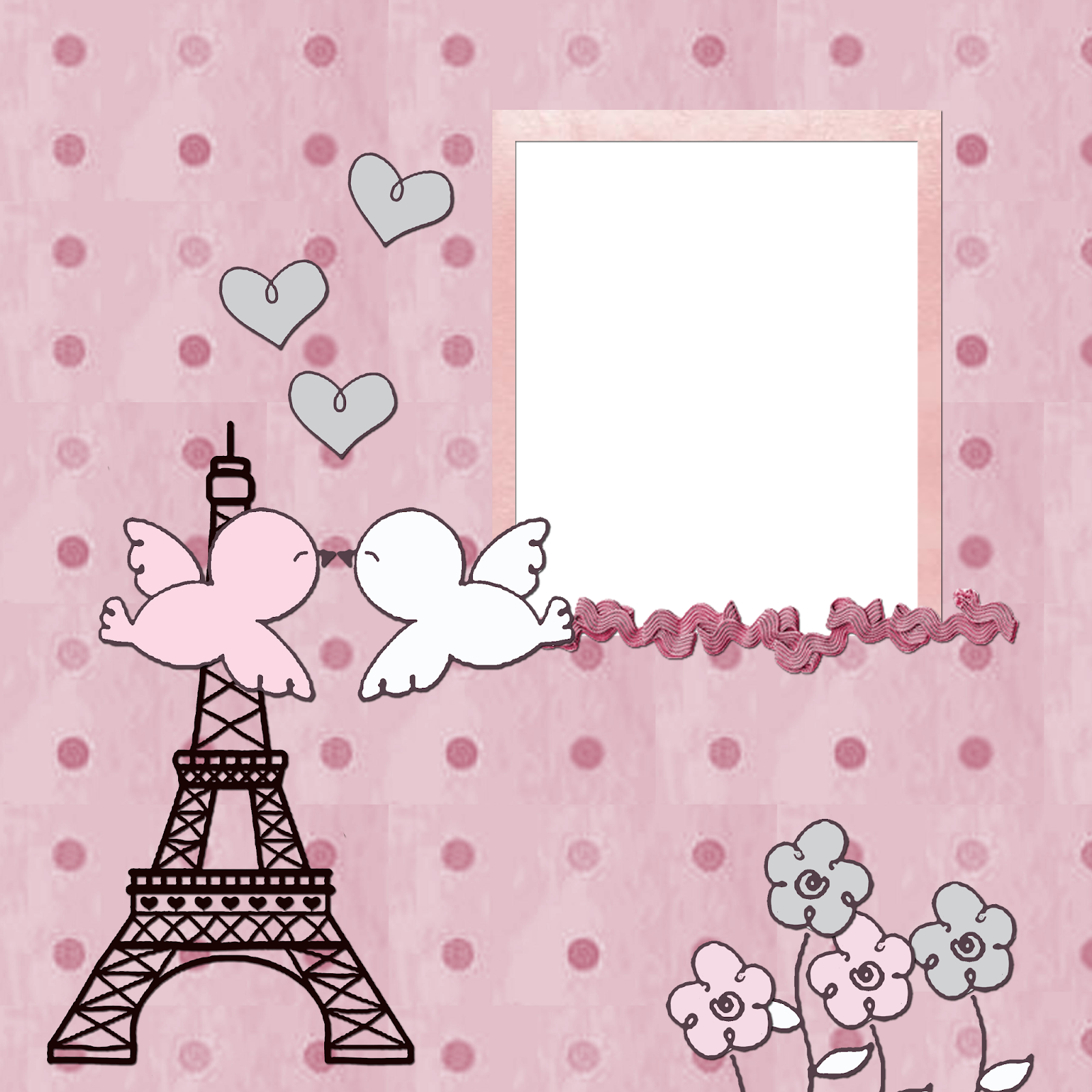 Backgrounds, Lilies and Borders of the Chic Paris Clipart. | Oh My ...