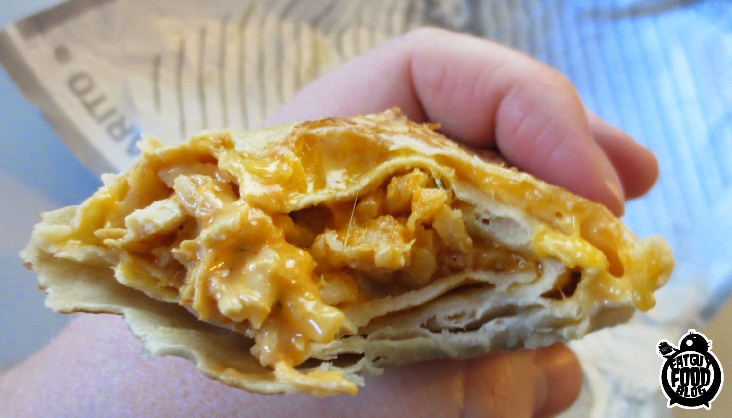 FATGUYFOODBLOG: A Tale of Two Quesaritos: Taco Bell vs. Chipotle