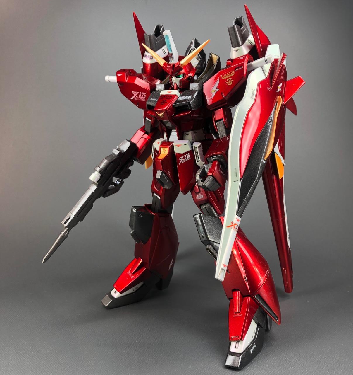Painted Build: 1/100 Saviour Gundam "Gloss Finish"