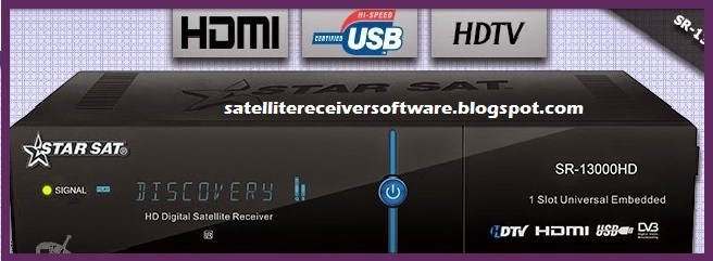 Starsat SR-13000 HD New Software Loader Starsat 13000 HD Mise A Jour ...