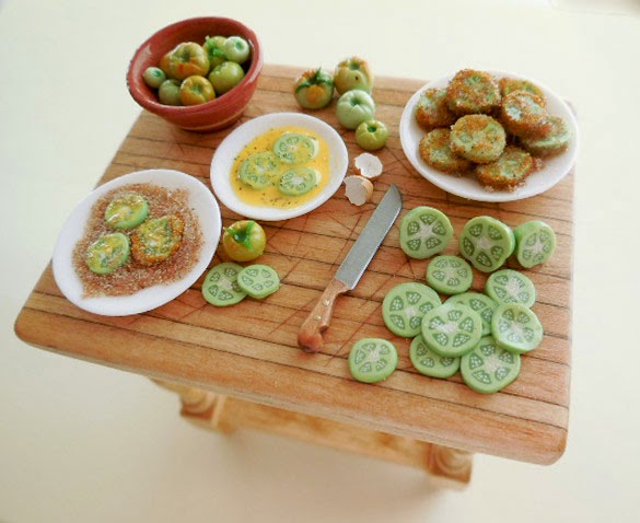 Good Sam Showcase of Miniatures: Dealer Jan Patrie, Autumn Leaf Studio: Food