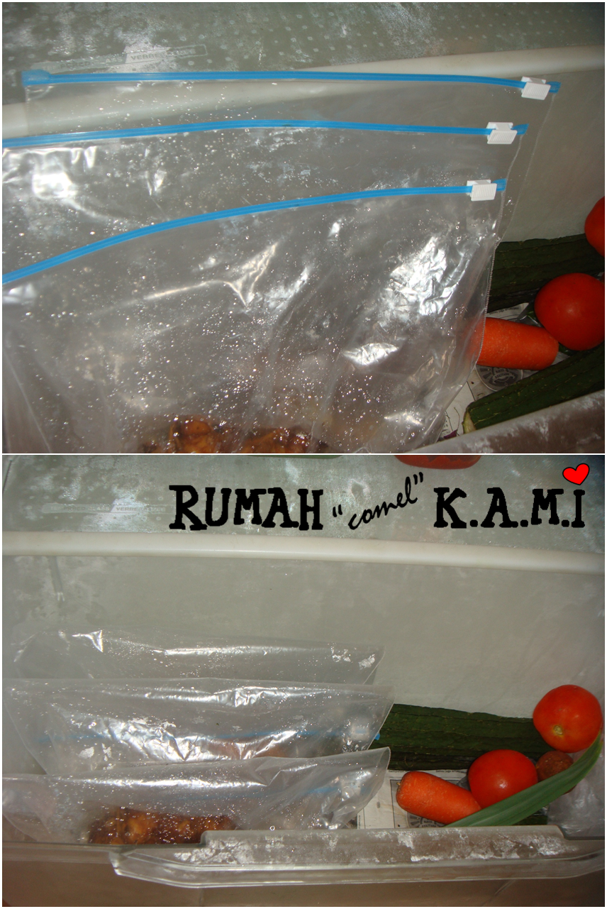 rumah comel kami: ORGANIZING DALAM PETI AIS