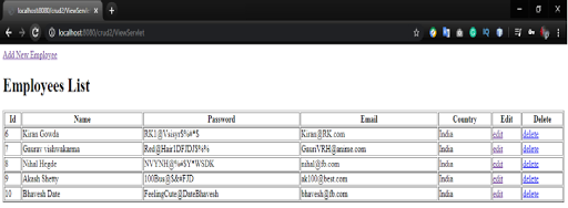 Design database for student administration. Develop servlet(s) to ...