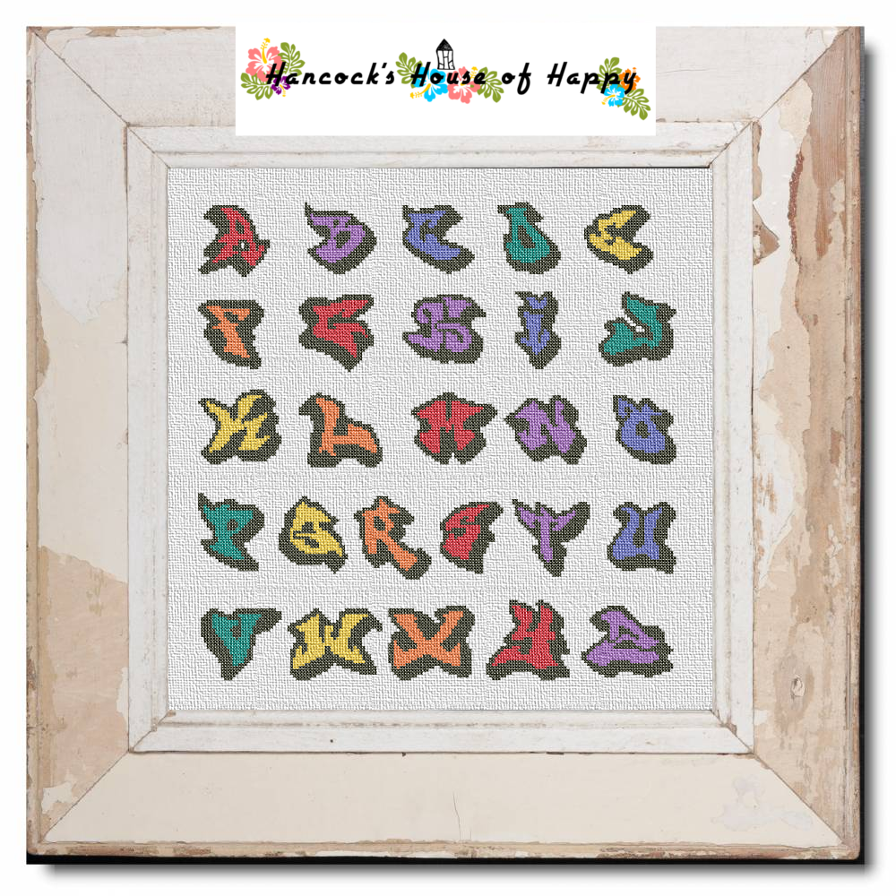 hancock's house of happy: Tikis and Graffitis! Five New Free Cross ...