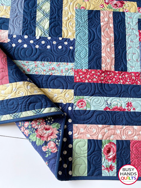 Busy Hands Quilts: Skyline Divide Quilt Pattern - A Throw in Notting Hill!