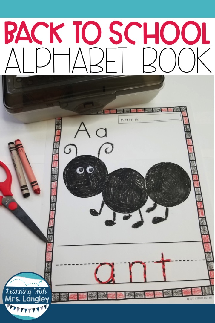 Fun with ABC Books and an alphabet FREEBIE | Learning with Mrs. Langley