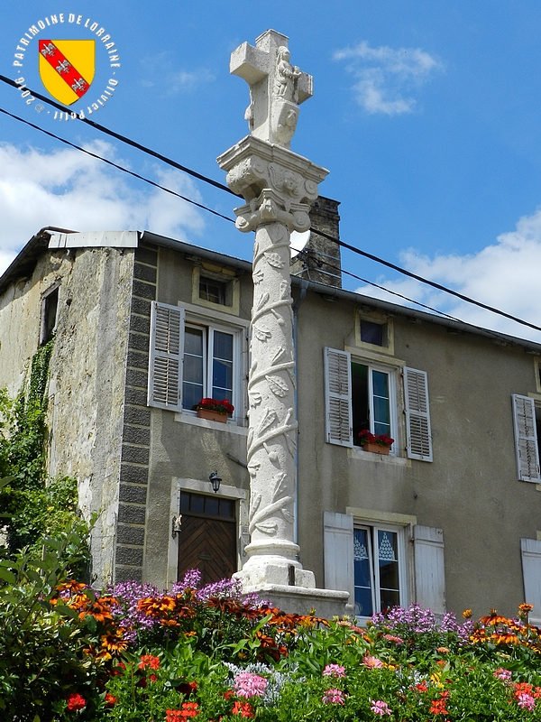 PATRIMOINE DE LORRAINE: CHATENOIS (88) - Croix-calvaire (1746)