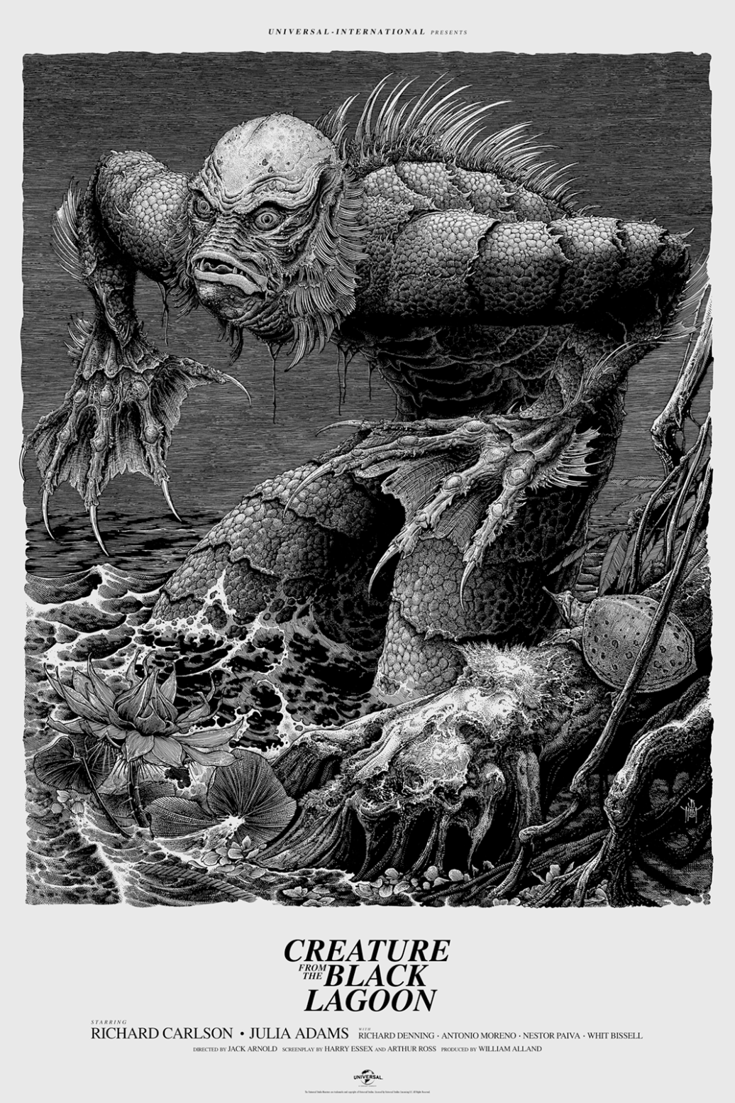 The Geeky Nerfherder: #CoolArt: 'Universal Studios Monsters' Prints ...