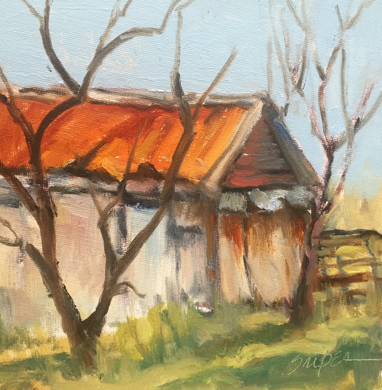 Connie Snipes: Painting en Plein Air