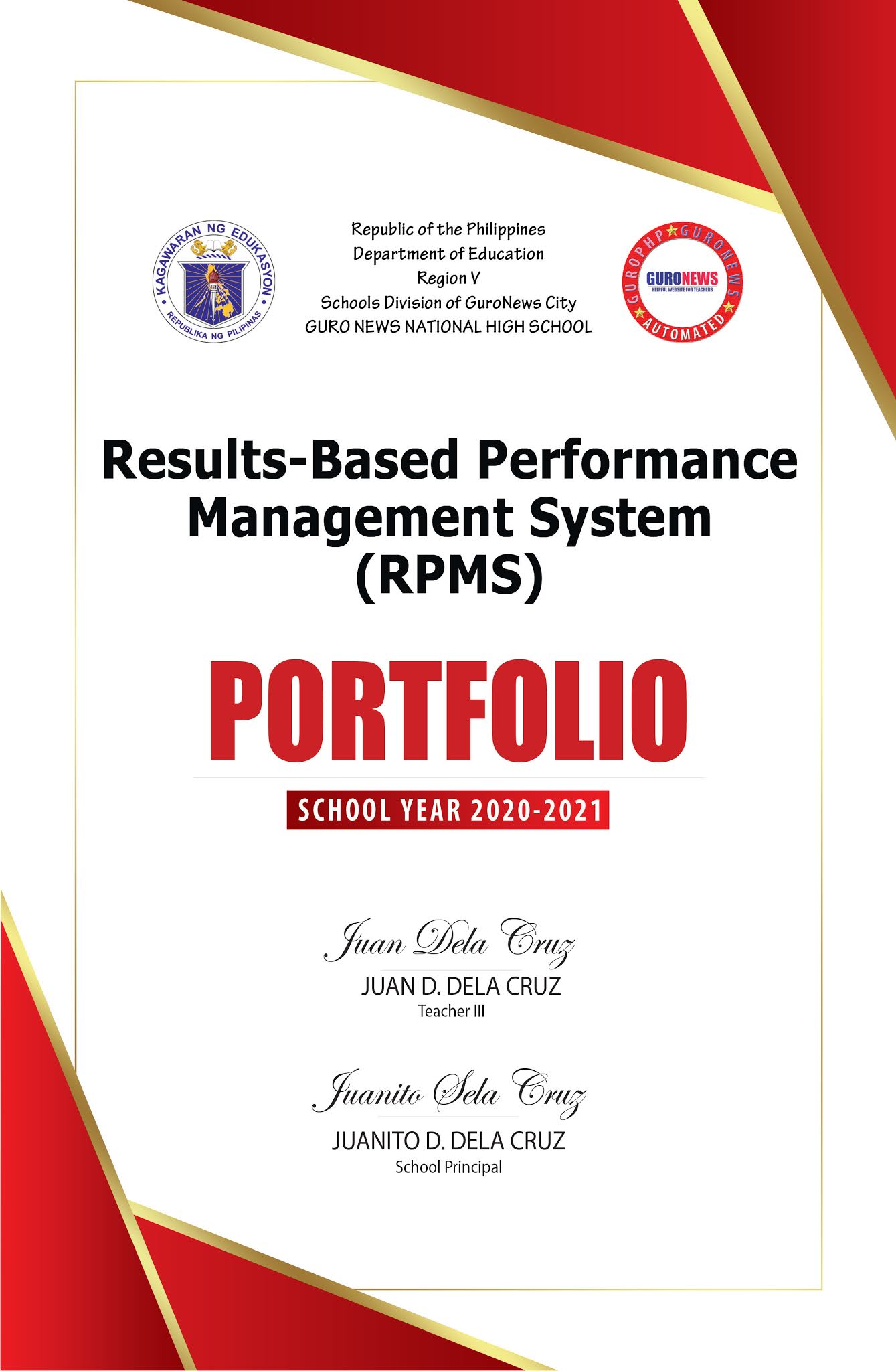 NEW RMPS COVERS | EDITABLE | 2020-2021