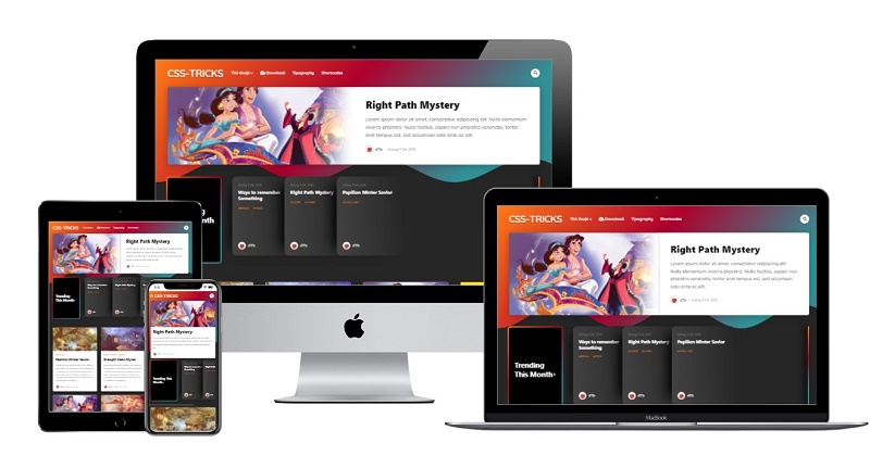 VTrick – Creative v1.5.11 Blogger Template Free Download - Thủ thuật ...