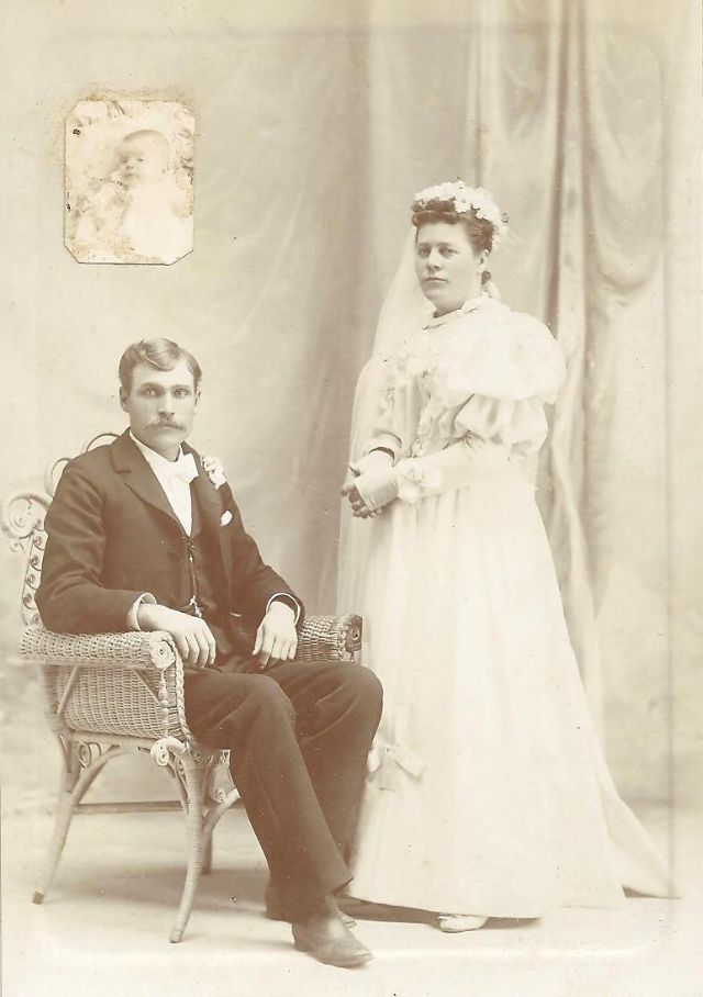 40 Beautiful Photos of Victorian Couples on Their Wedding Days ...